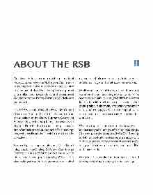 RSB Annual Report 2020 English